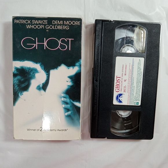 Media | Ghost Vhs Tape Patrick Swayze Demi Moore Whoopi Goldberg | Poshmark